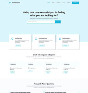 Patterns Docs - PatternsWP