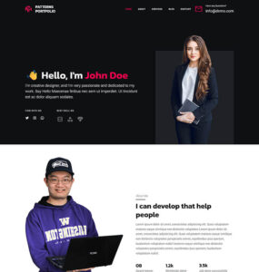 Patterns Portfolio - PatternsWP